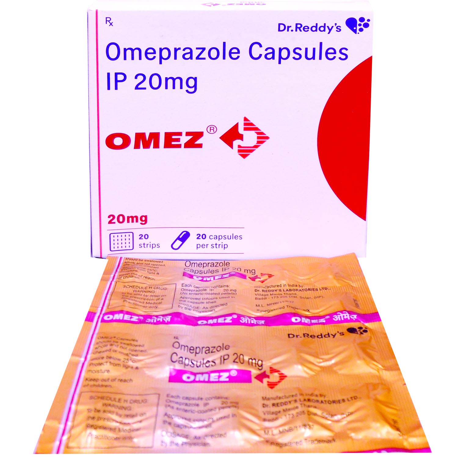 PositraRx: Your Local Online Pharmacy: OMEZ 20MG CAPSULE