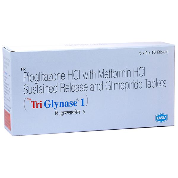PositraRx: Your Local Online Pharmacy: TRIGLYNASE 1MG TABLET