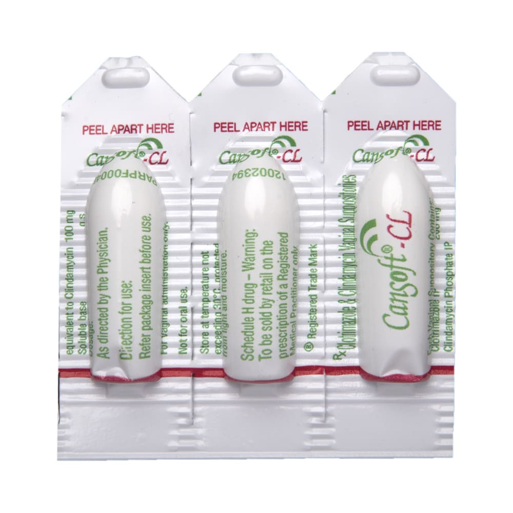 PositraRx: Your Local Online Pharmacy: CANSOFT-CL SUPPOSITORY