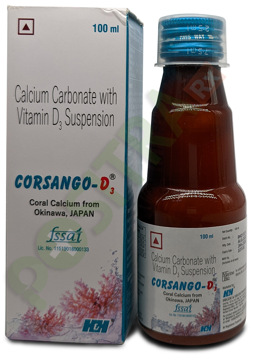 PositraRx Your Local Online Pharmacy CORSANGO D3 SYRUP 100 ML