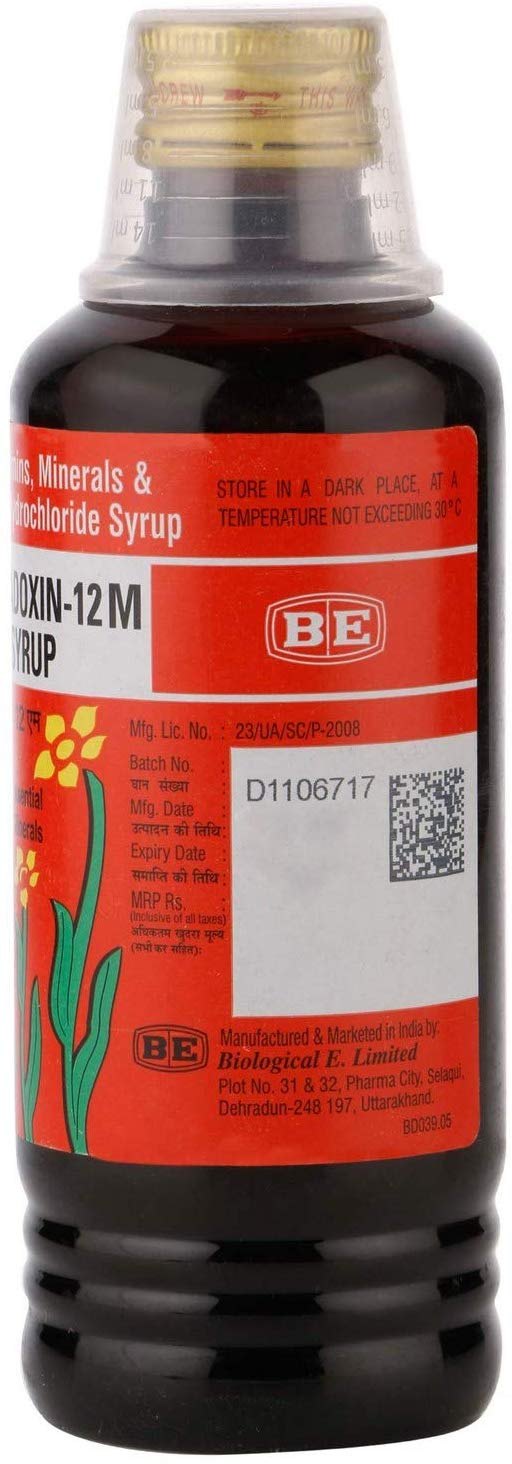 PositraRx: Your Local Online Pharmacy: BETHADOXIN-12M SYRUP 220 ML