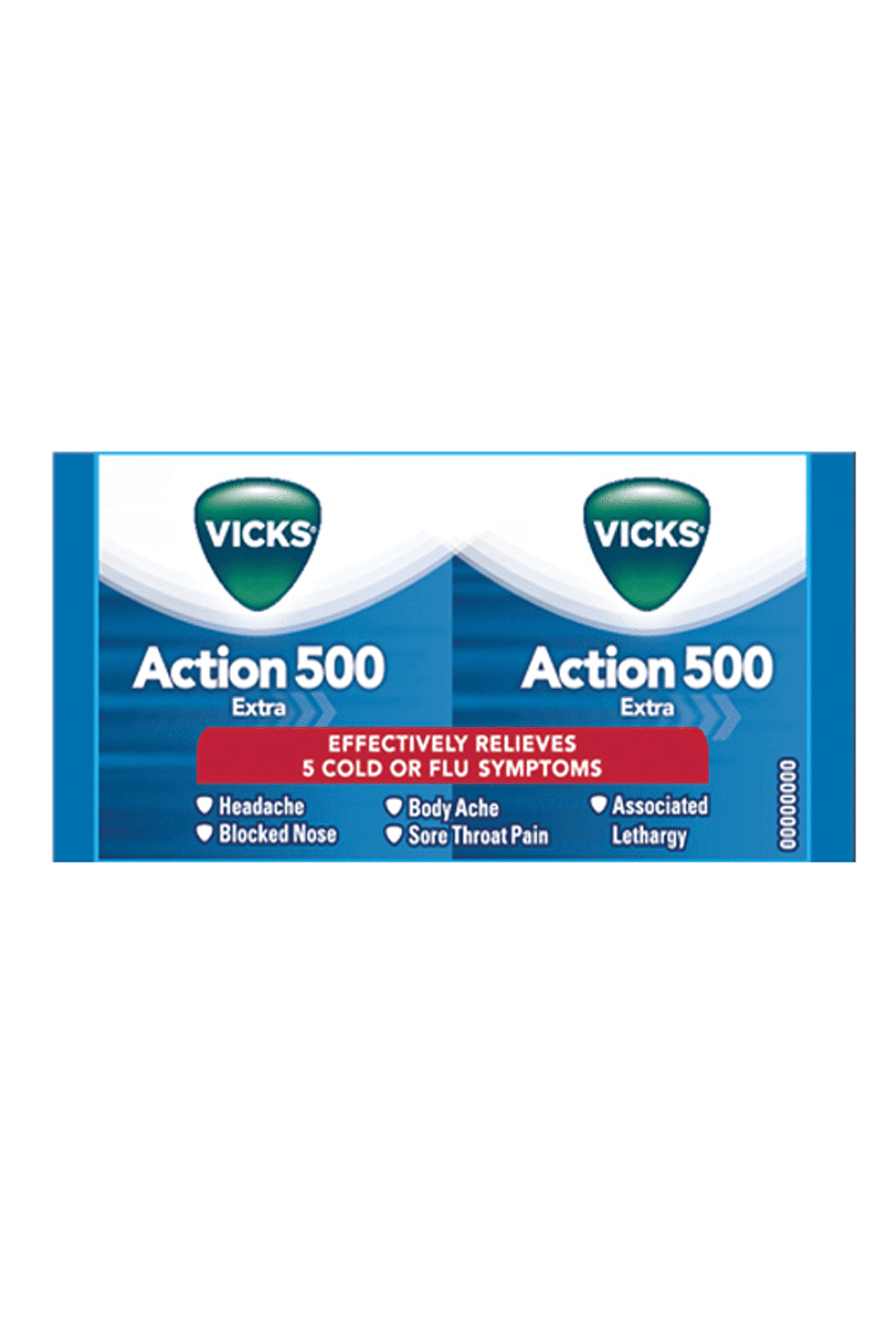 VICKS ACTION 500 EXTRA TABLET | PositraRx: Your Local Online Pharmacy