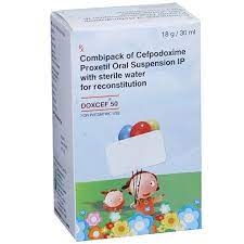 PositraRx: Your Local Online Pharmacy: DOXCEF 50 ORAL SUSPENSION 30 ML