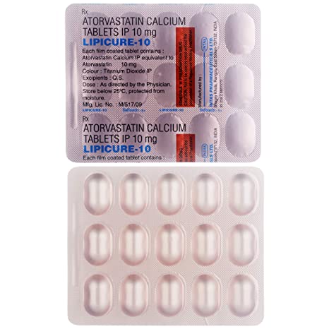 PositraRx: Your Local Online Pharmacy: LIPICURE 10 MG TABLET