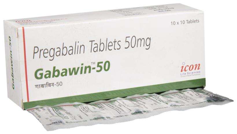 PositraRx: Your Local Online Pharmacy: GABAWIN-50 TABLET
