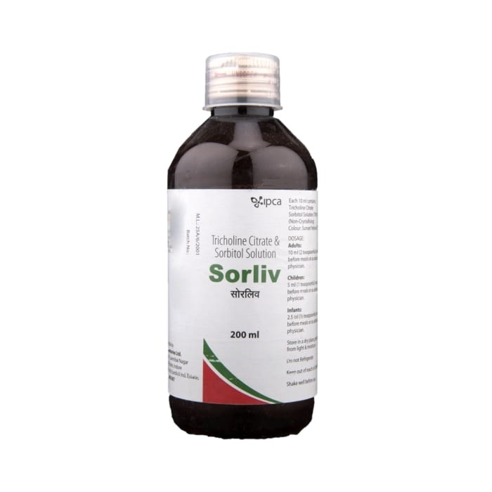 PositraRx: Your Local Online Pharmacy: SORLIV SYRUP 200 ML