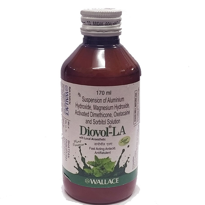 PositraRx: Your Local Online Pharmacy: DIOVOL-LA SYRUP MINT FLAVOUR 200 ML