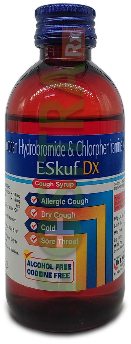ESKUF DX 100 ML SYRUP | PositraRx: Your Local Online Pharmacy