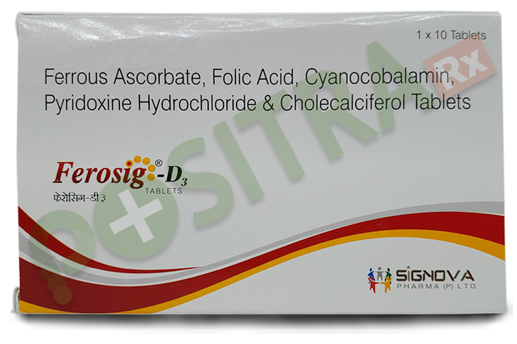 FEROSIG D3 TABLET | PositraRx: Your Local Online Pharmacy