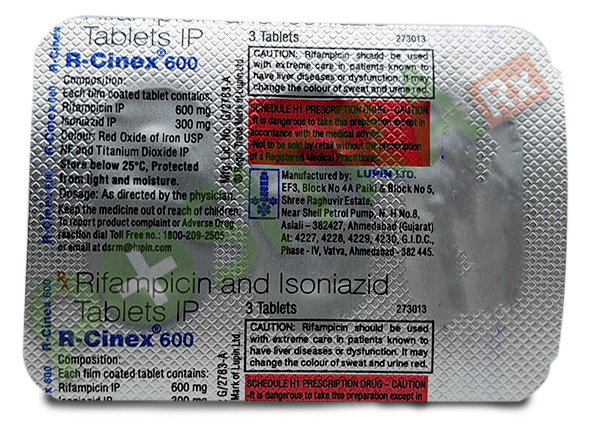 R-CINEX 600 TABLET | PositraRx: Your Local Online Pharmacy