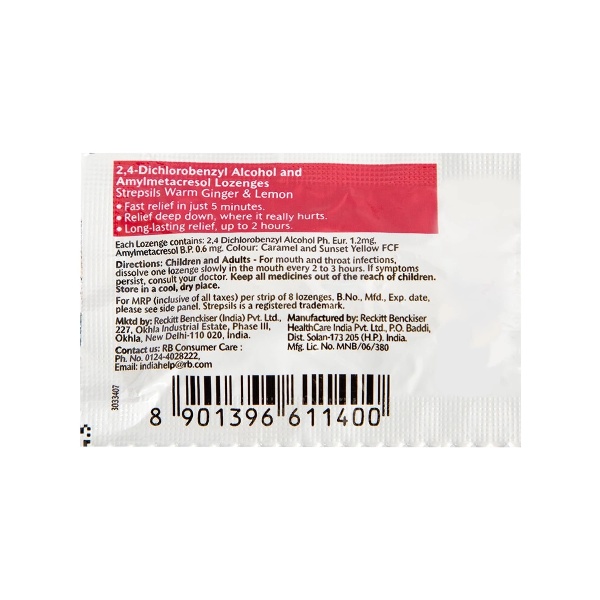 STREPSILS SUGARFREE MEDICATED LOZENGES | PositraRx: Your Local Online ...