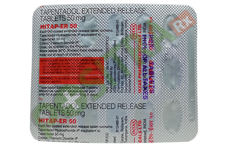 PositraRx: Your Local Online Pharmacy: HITAP-ER 50 MG TABLET