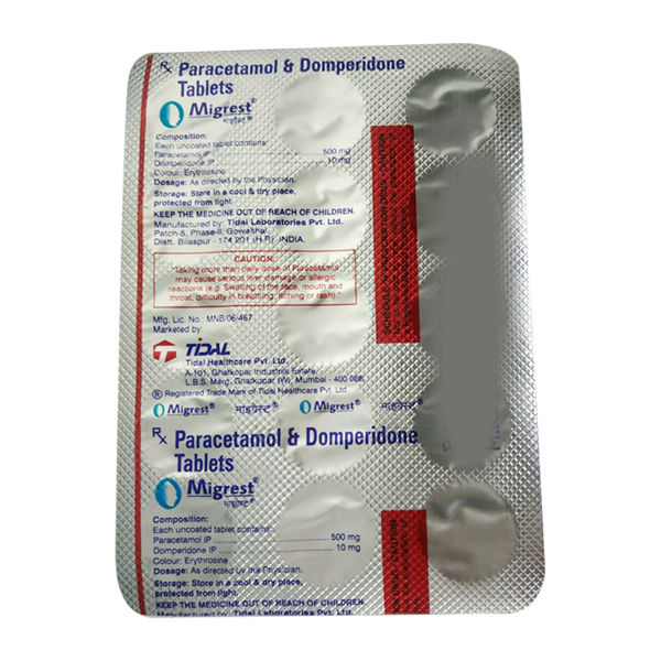 PositraRx: Your Local Online Pharmacy: MIGREST TABLET