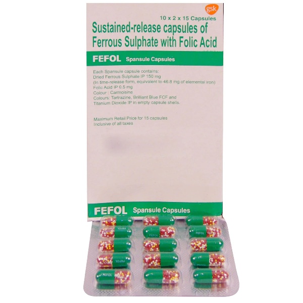 PositraRx: Your Local Online Pharmacy: FEFOL SPANSULE CAPSULE