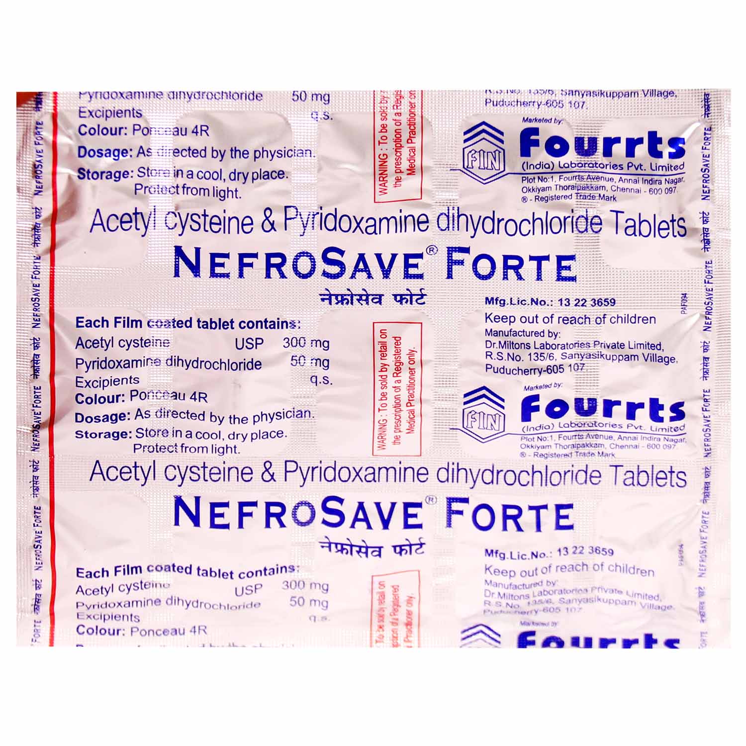 NEFROSAVE FORTE TABLET | PositraRx: Your Local Online Pharmacy