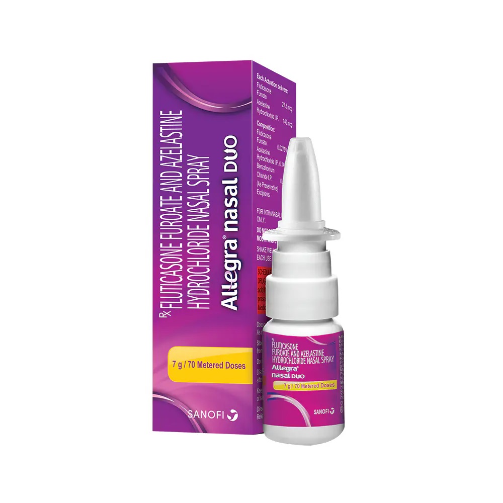 ALLEGRA NASAL DUO SPRAY 7 GM | PositraRx: Your Local Online Pharmacy