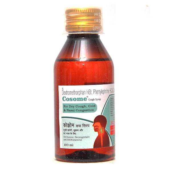 PositraRx: Your Local Online Pharmacy: COSOME 100 ML SYRUP